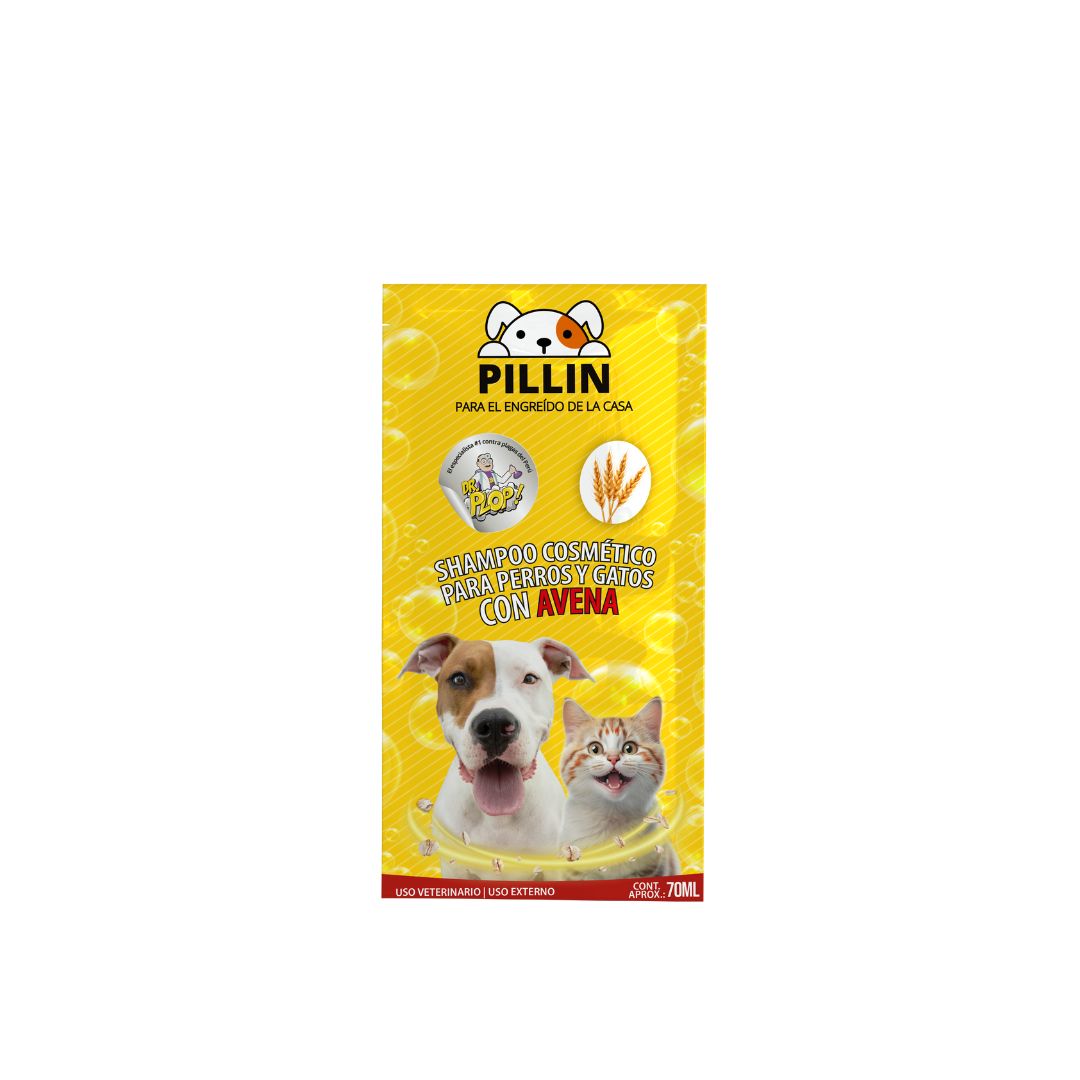 Sachet PILLIN Shampoo Para Perros y Gatos Con Avena 25 uds – Deliveryplop