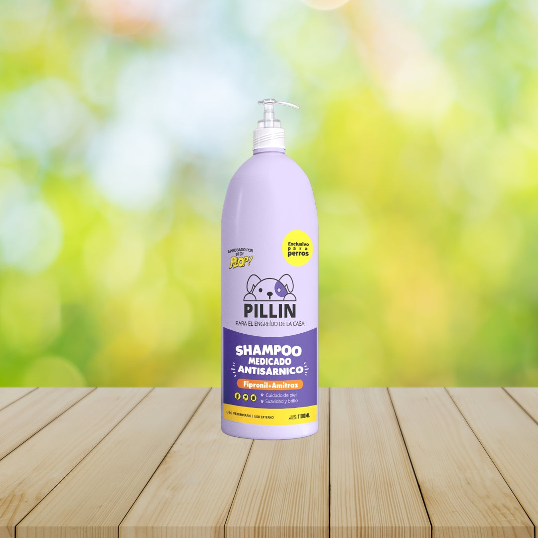 Shampoo PILLIN Medicado Antisárnico 1100 ml – Deliveryplop
