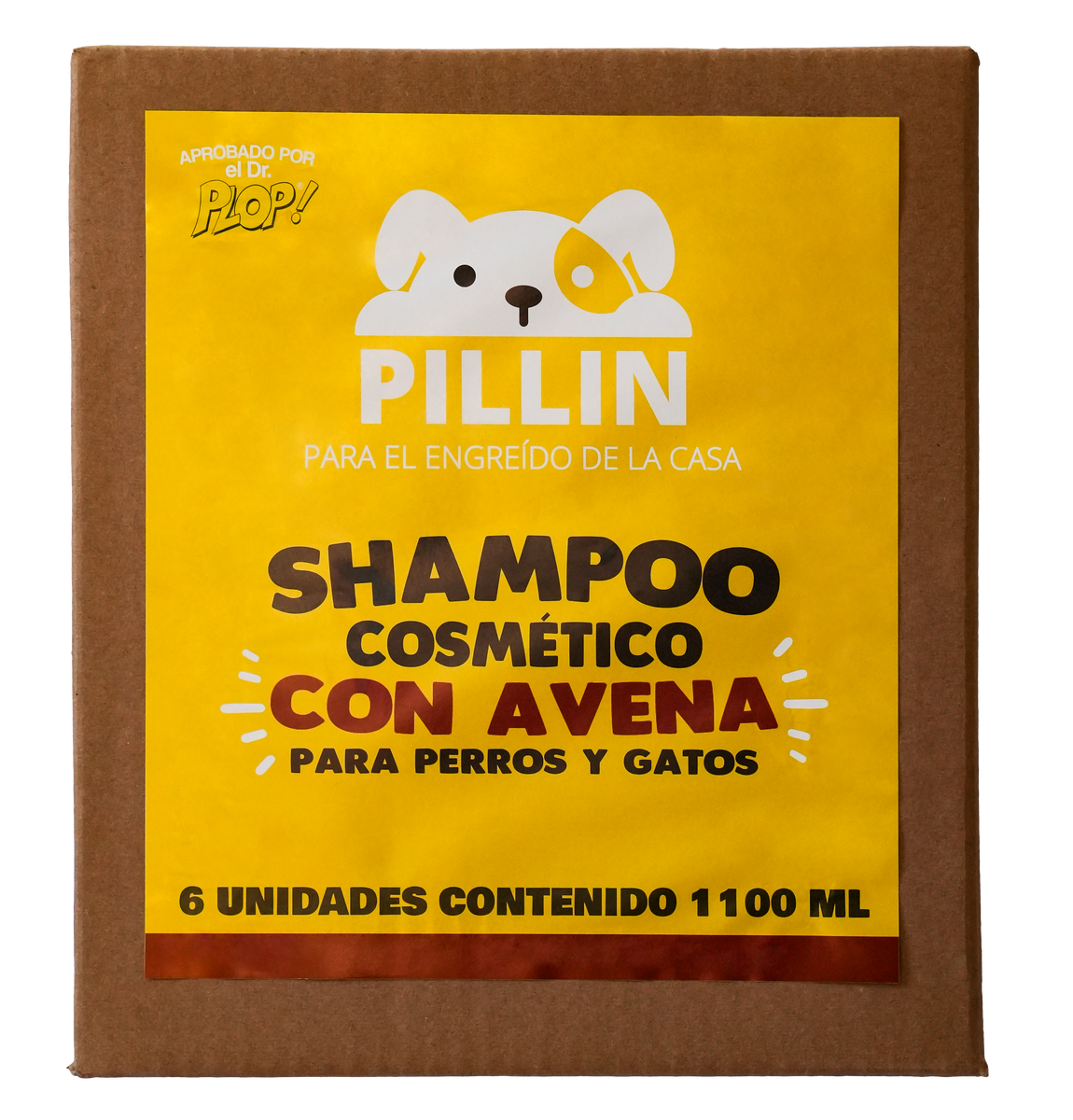 Caja PILLIN Shampoo Con Avena 1100 ml 6 uds – Deliveryplop