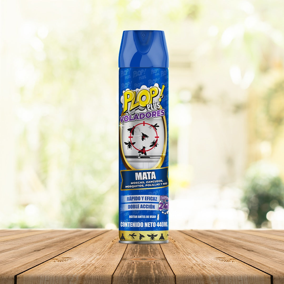 PLOP PLUS Voladores Aerosol 440 ml – Deliveryplop